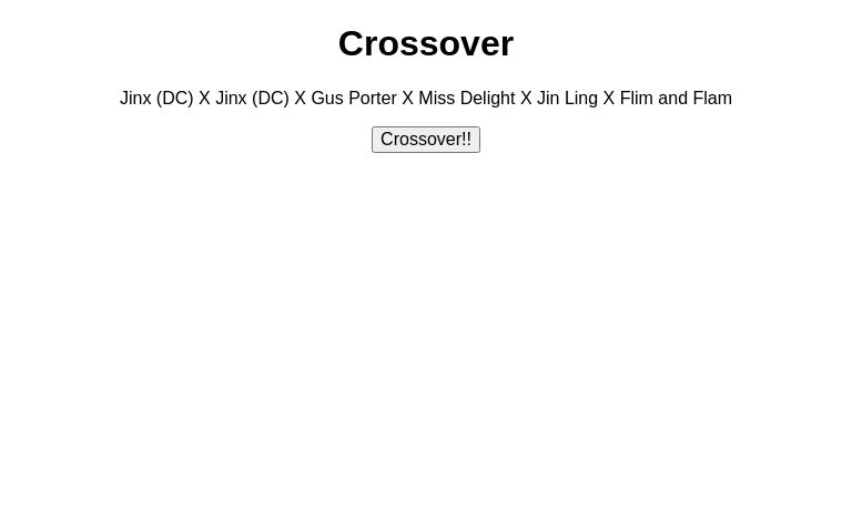 Crossover ― Perchance Generator