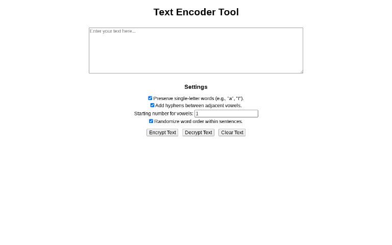 Text Encoder Tool ― Perchance Generator