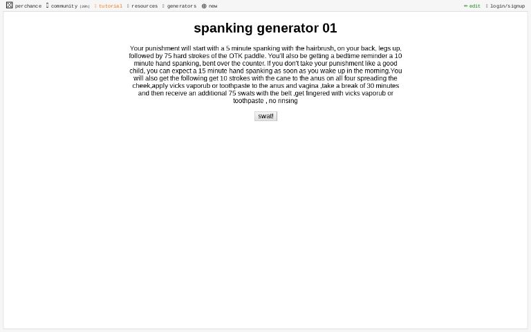 spanking generator 01