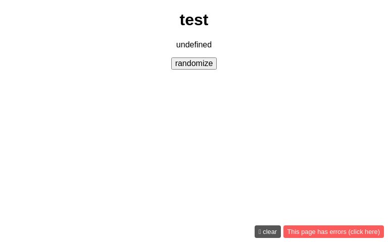 test ― Perchance Generator