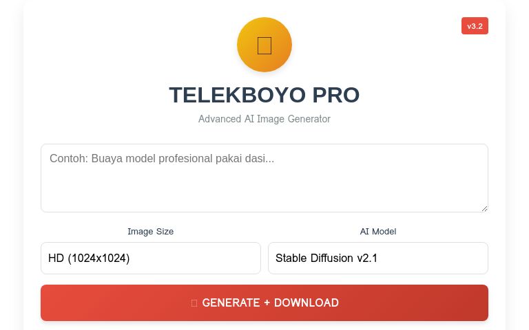TELEKBOYO PRO ― Perchance Generator