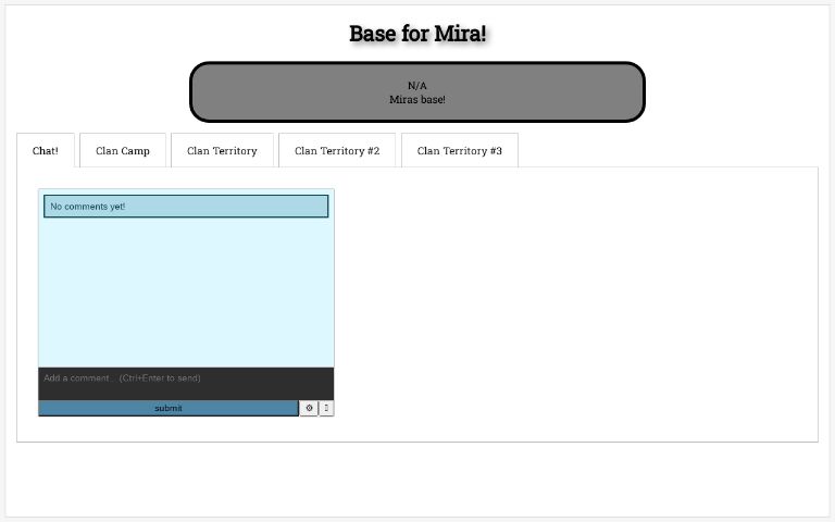 Base for Mira! ― Perchance Generator