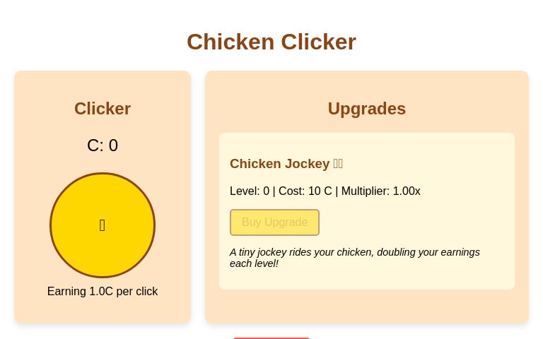 Chicken Clicker ― Perchance Generator