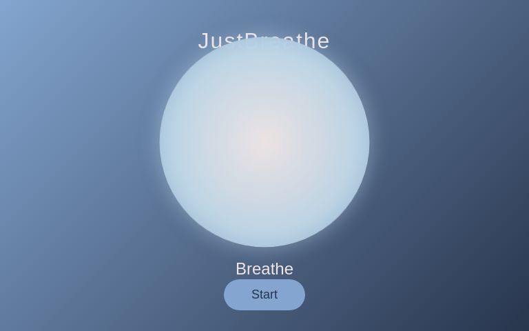 JustBreathe ― Perchance Generator