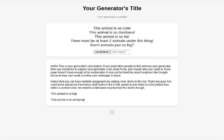 6swap81mu4 ― Perchance Generator