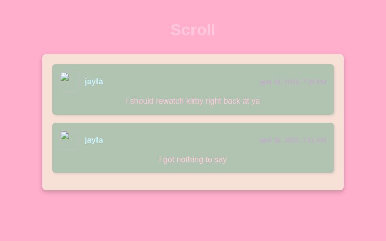 Scroll ― Perchance Generator