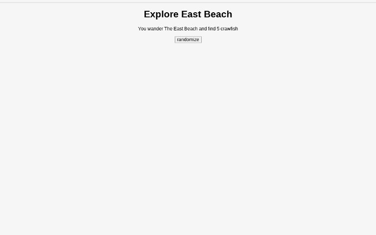Explore East Beach ― Perchance Generator