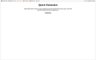 Quest Generator