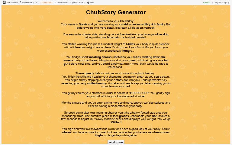ChubStory Generator