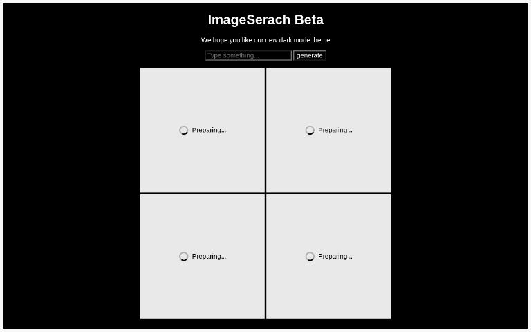 ImageSerach Beta ― Perchance Generator