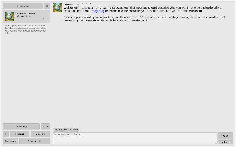 AI Character Chat (free, no signup, unlimited) - Talk to AI Characters ...