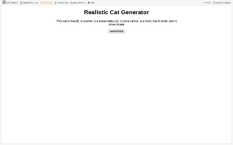 Realistic Cat Generator