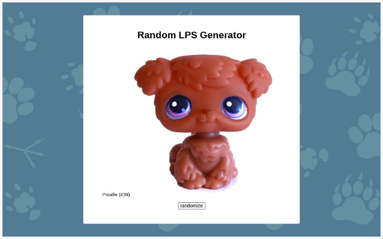 Random LPS Generator