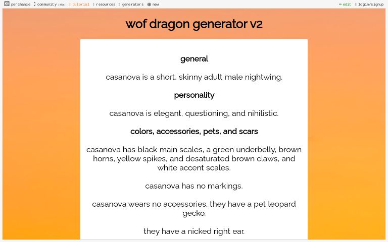 wof dragon generator v2