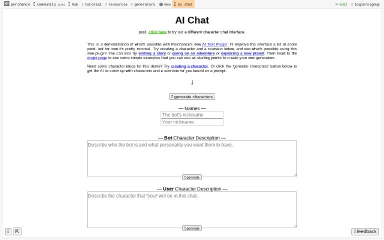 AI Chat & Roleplay (free, no sign-up, fast, unlimited)