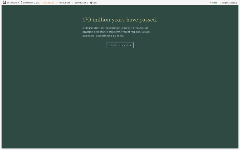 Speculative Evolution Generator V2