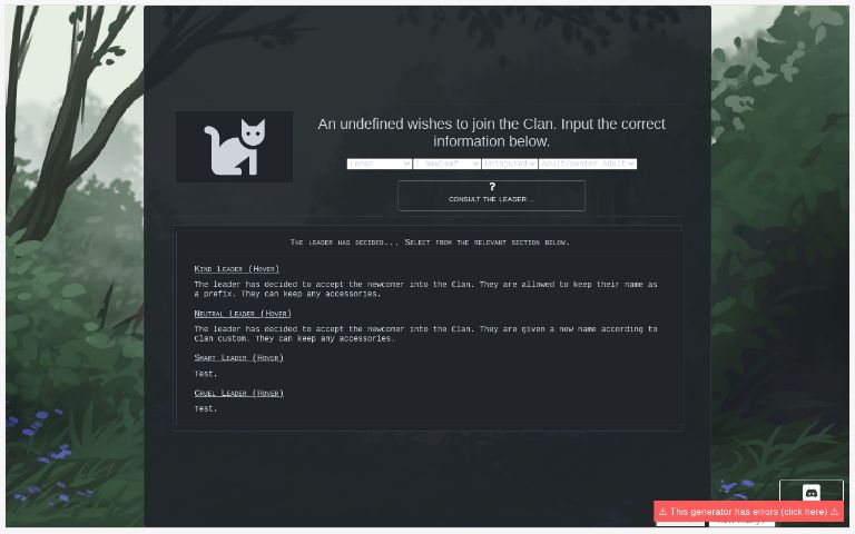 7h9s1tncbg ― Perchance Generator