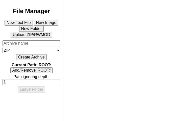 File Manager ― Perchance Generator