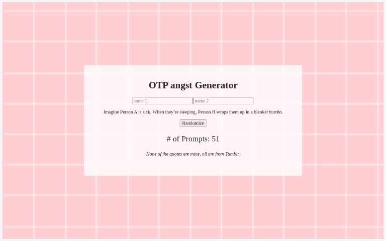 OTP angst Generator