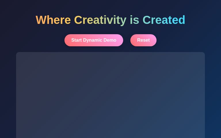 Where Creativity is Created ― Perchance Generator