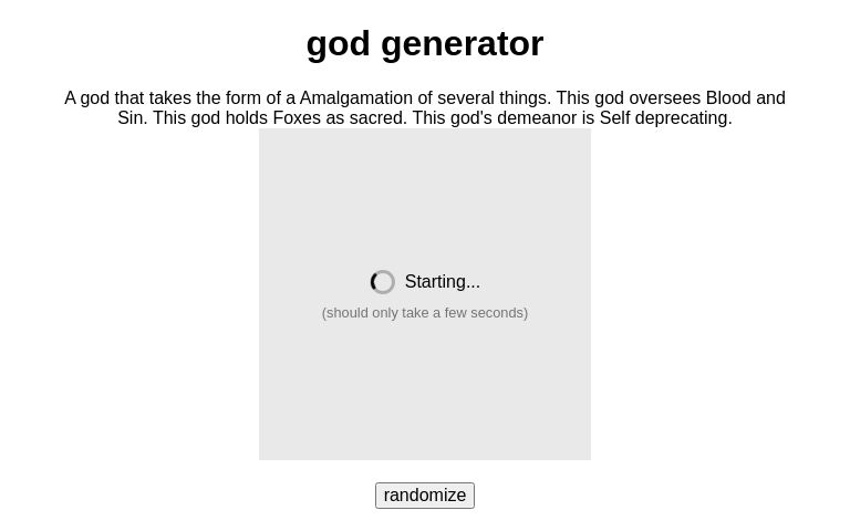 god generator