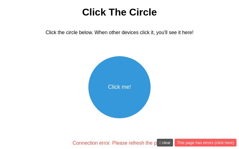 Click The Circle ― Perchance Generator
