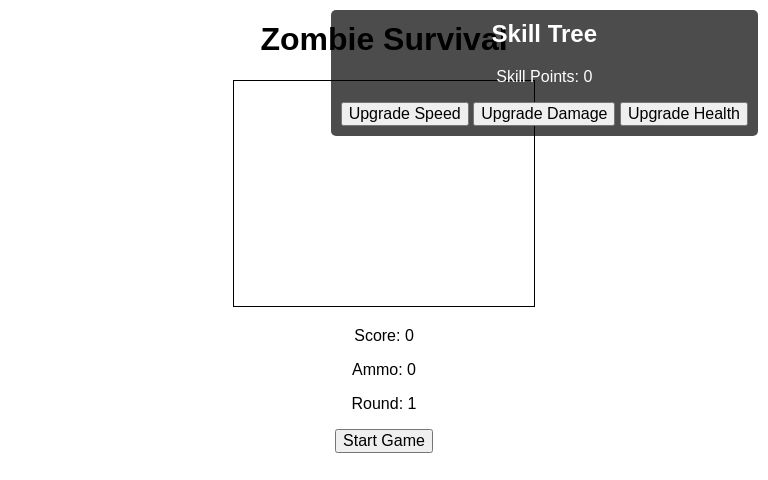 Zombie Survival ― Perchance Generator