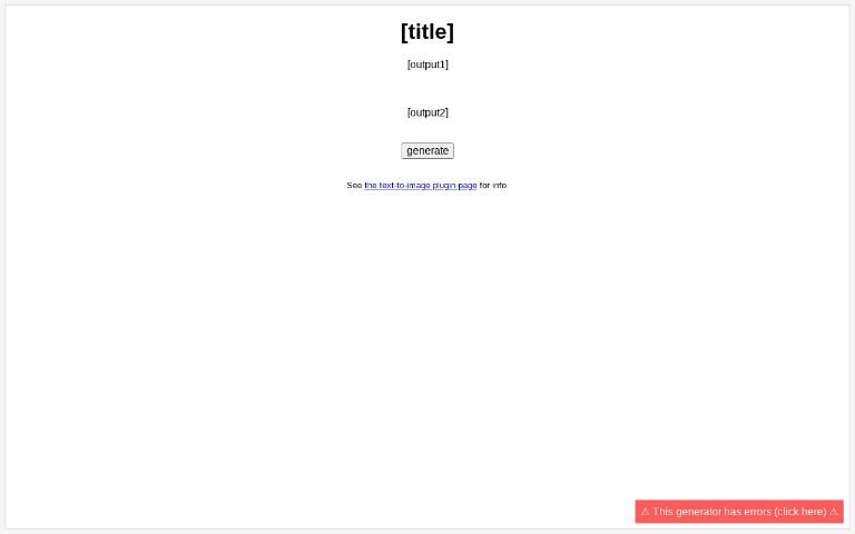 Negative Prompt Example with the Text to Image Plugin