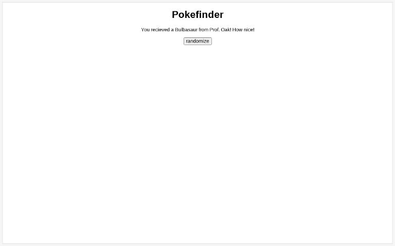 Pokefinder ― Perchance Generator