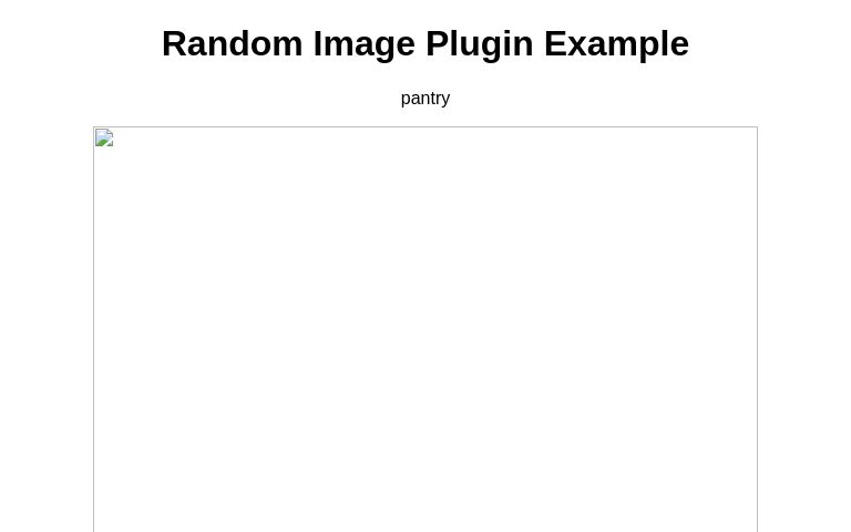 Random Image Plugin Example