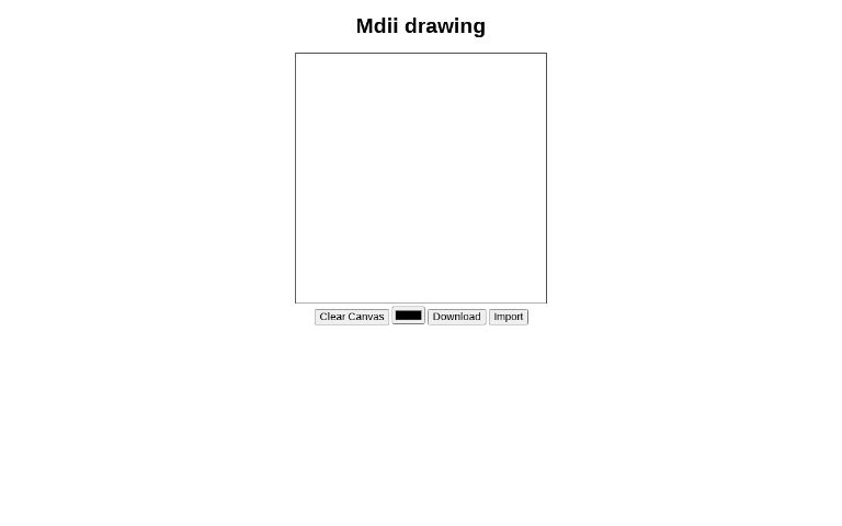 Mdii drawing ― Perchance Generator