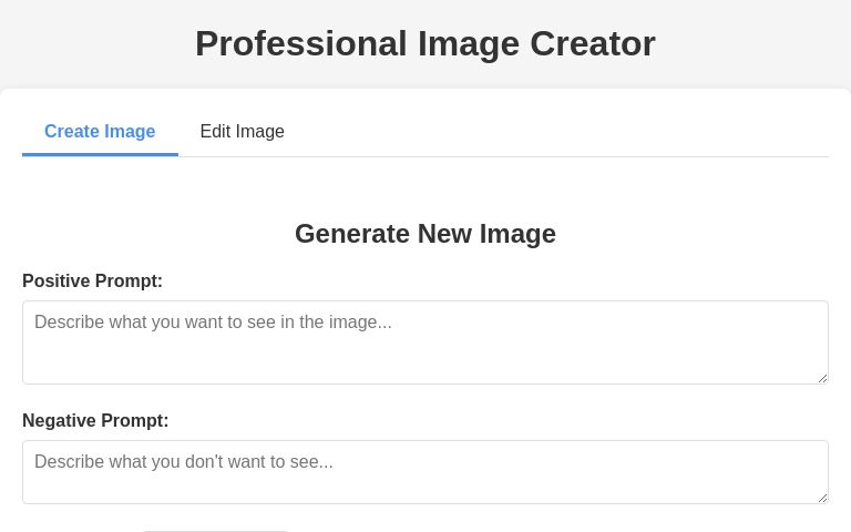 Professional Image Creator ― Perchance Generator