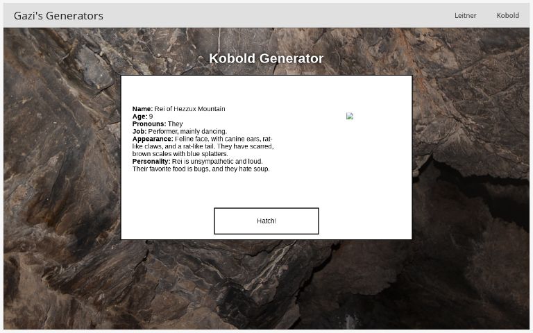 Kobold Generator