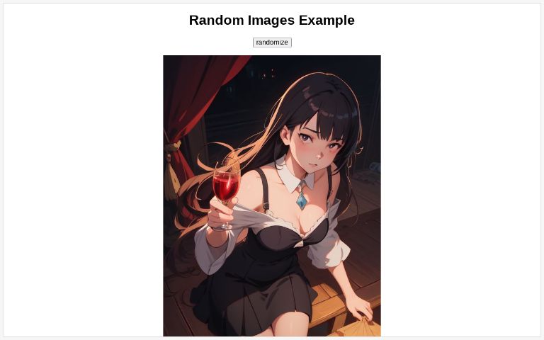 Random Images Example ― Perchance Generator