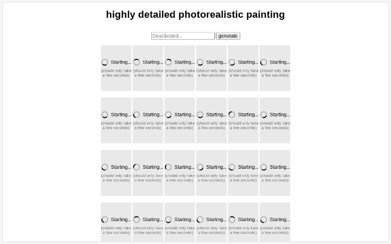 highly detailed photorealistic painting ― Perchance Generator