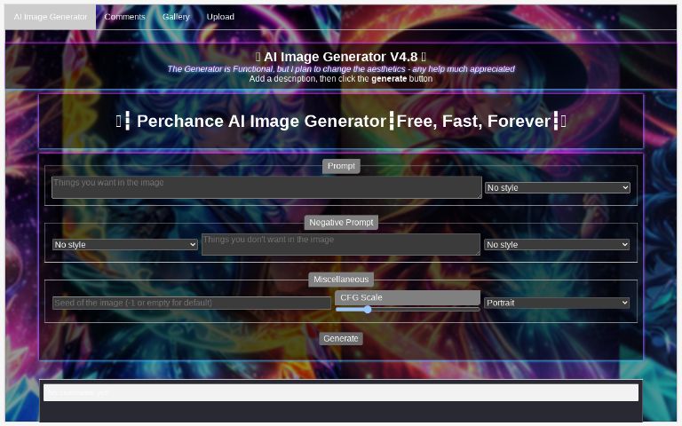 🪄┇ Perchance AI Image Generator┇Free, Fast, Forever┇🌌