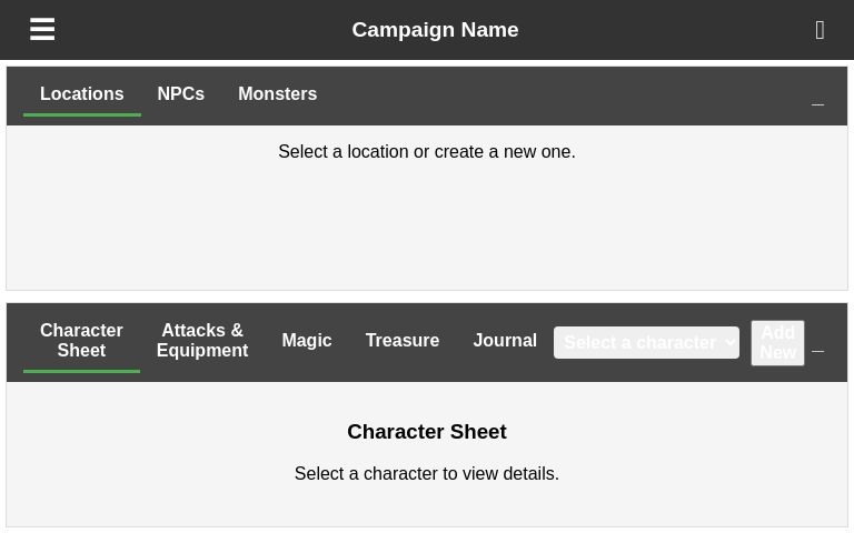 Load Campaign ― Perchance Generator