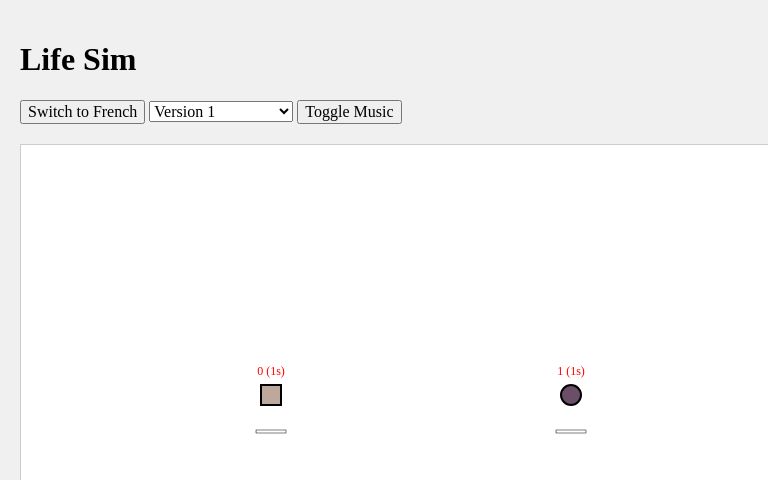Life Sim ― Perchance Generator