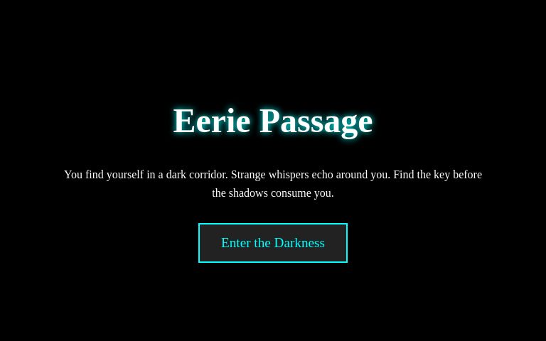 Eerie Passage ― Perchance Generator