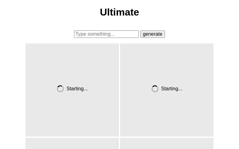 Ultimate ― Perchance Generator