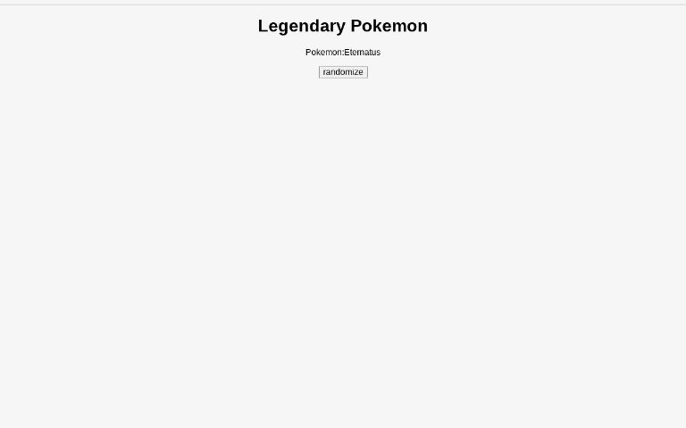 Legendary Pokemon ― Perchance Generator