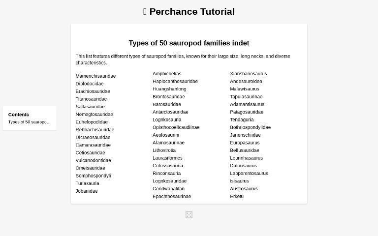 📚 Perchance Tutorial ― Perchance Generator