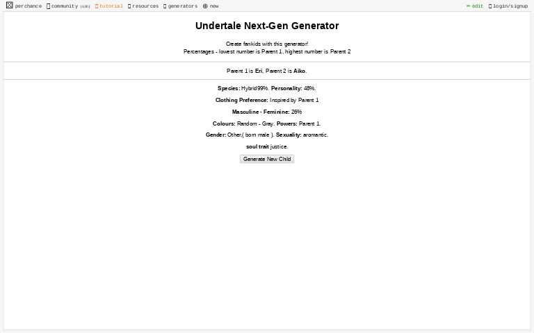 Undertale Next-Gen Generator
