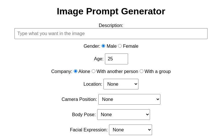 Image Prompt Generator