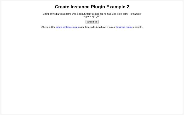 Create Instance Plugin Example 2
