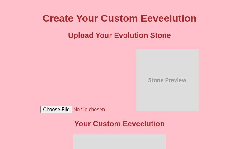 Create Your Custom Eeveelution ― Perchance Generator