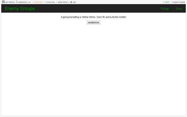 Enemy group ― Perchance Generator
