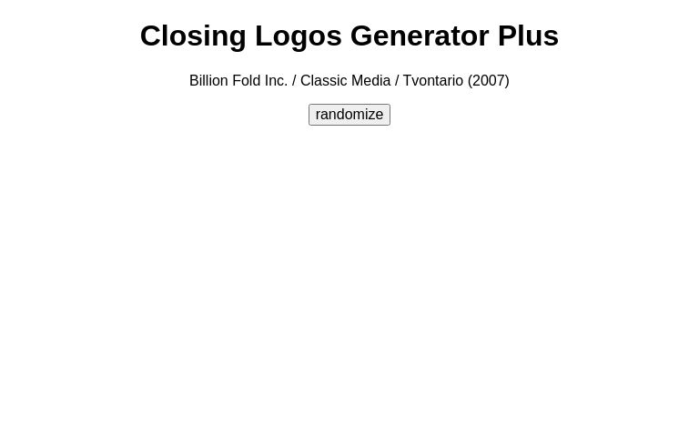 Closing Logos Generator Plus