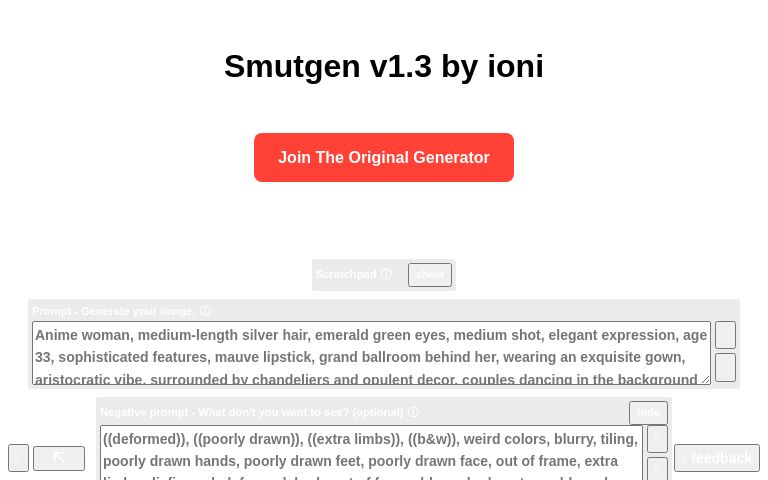 Smutgen v1.3 by ioni ― Perchance Generator