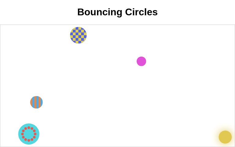 Bouncing Circles ― Perchance Generator